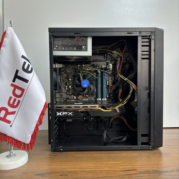 سیستم گیمینگ {سناتور} i5 رم 8 گرافیک 8 گیگ با گارانتی - REDTEK| خرید قطعات کامپیوتر و لپ تاپ