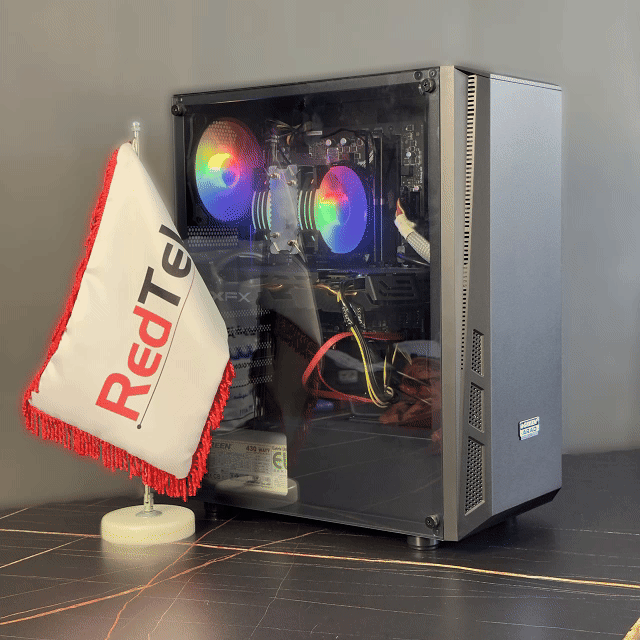 کیس گیمینگ اسکورپین Plus - REDTEK| خرید قطعات کامپیوتر و لپ تاپ